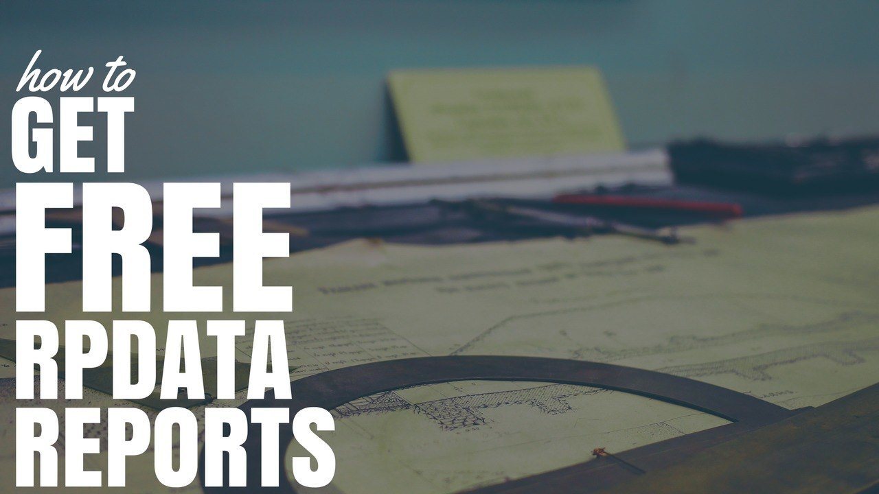 How To Get Free RPData Reports (Ep194) – On Property
